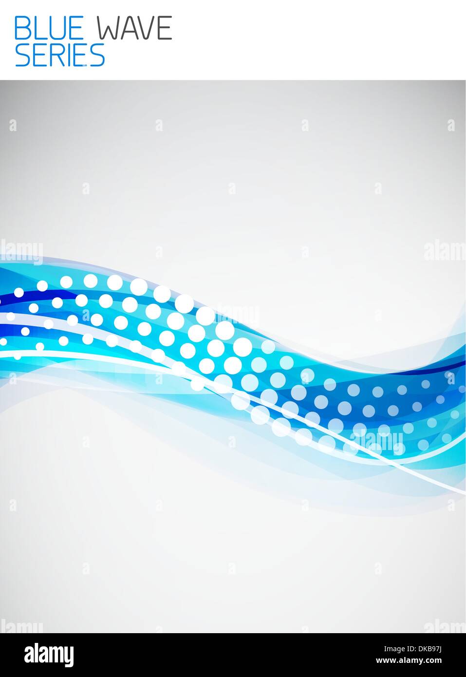 Blue abstract clean wave background Stock Vector Image & Art - Alamy