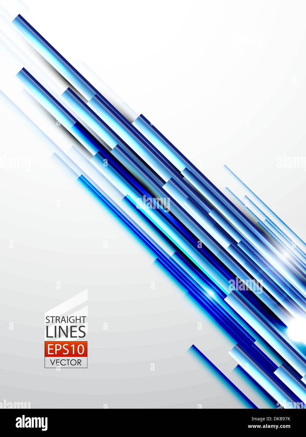 Vector abstract background with blue straight lines Stock Vector Image ...