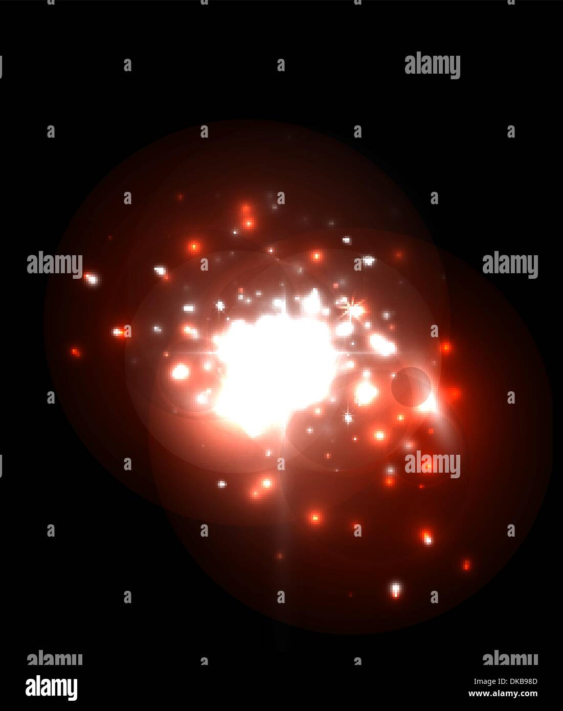 Electricity sparks red Stock Vector Images - Alamy