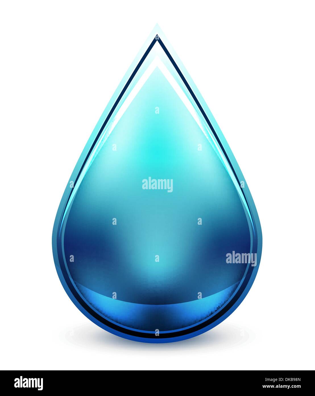 Abstract glass liquid vector icon Stock Vector Image & Art - Alamy
