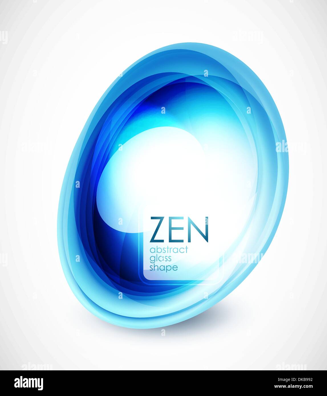 Abstract harmonious zen glass stone composition Stock Vector Image ...