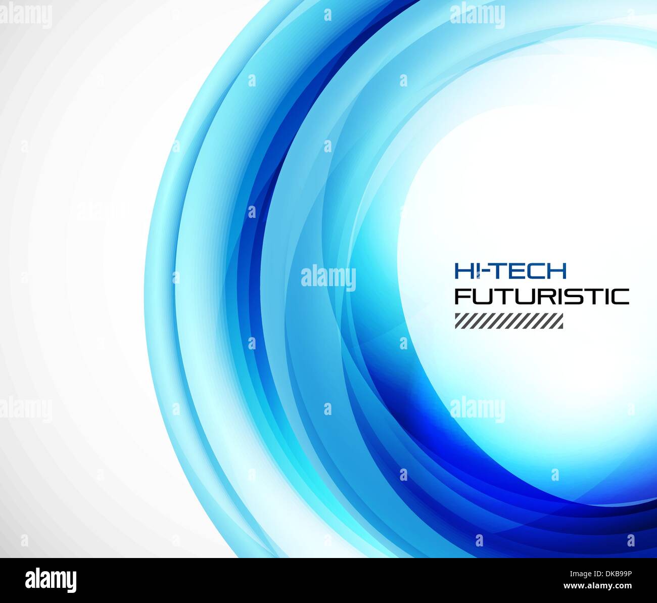 Abstract blue techno swirl background Stock Vector Image & Art - Alamy