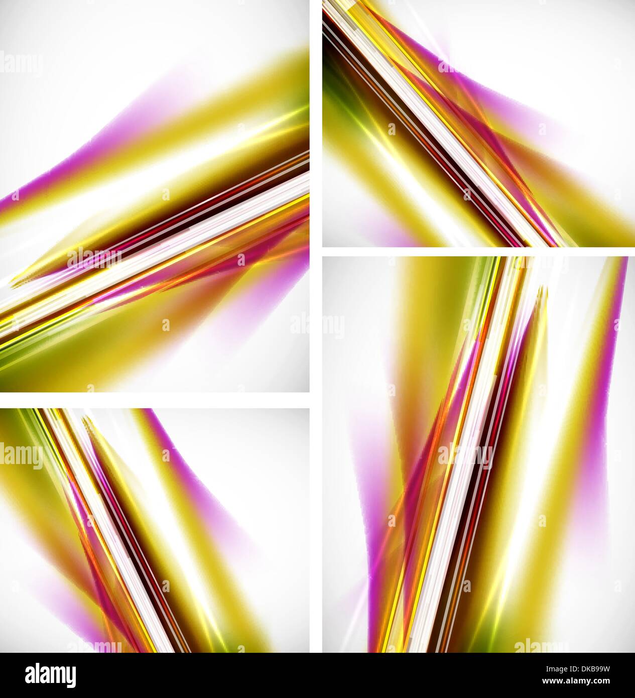 Vector collection of blue abstract backgrounds. Straight lines pattern ...