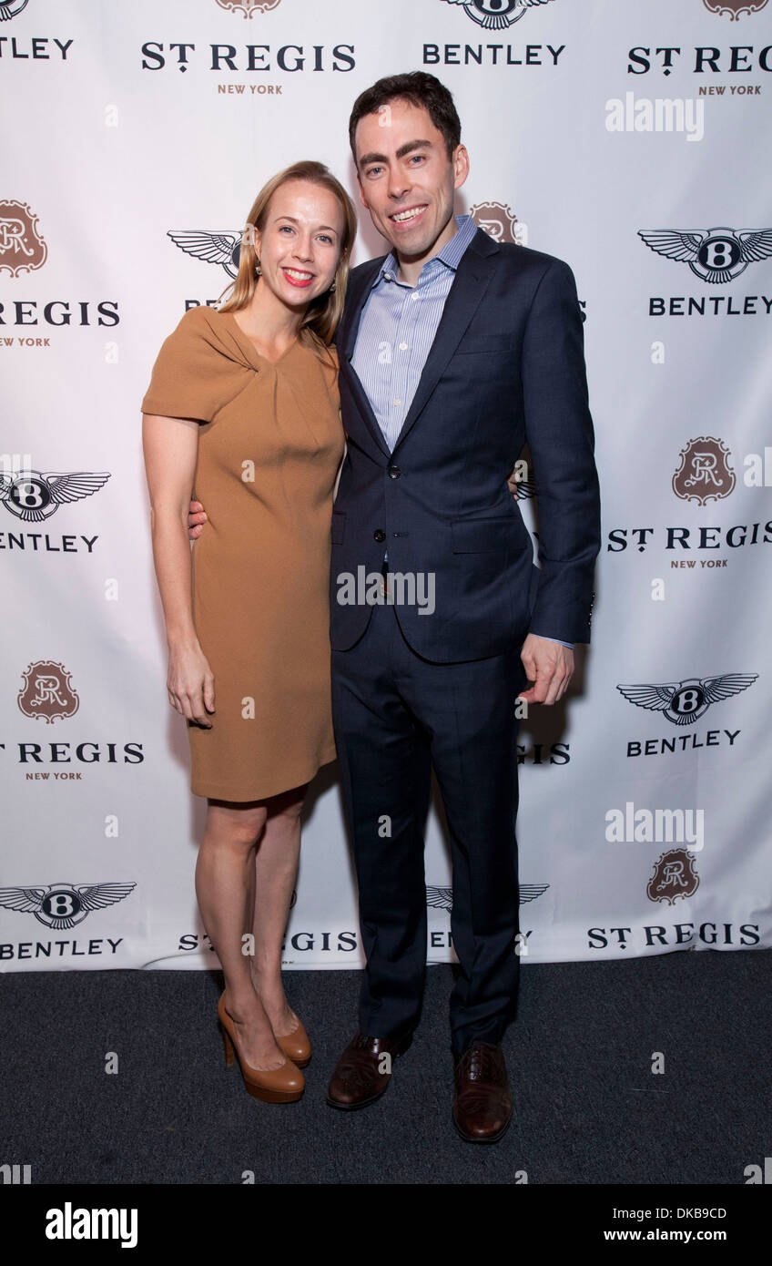 Liana Hawes and Jeff Young St Regis New York and Bentley Motors ...