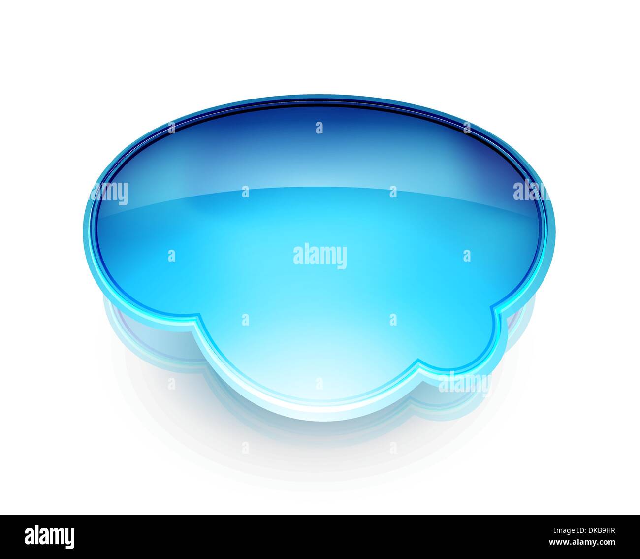 Blank glass frame fluid Stock Vector Images - Alamy