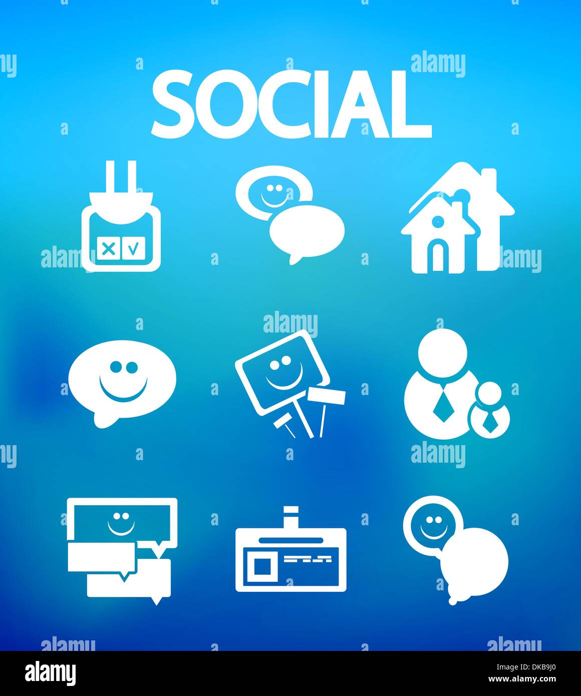 Business man blurred background Stock Vector Images - Alamy