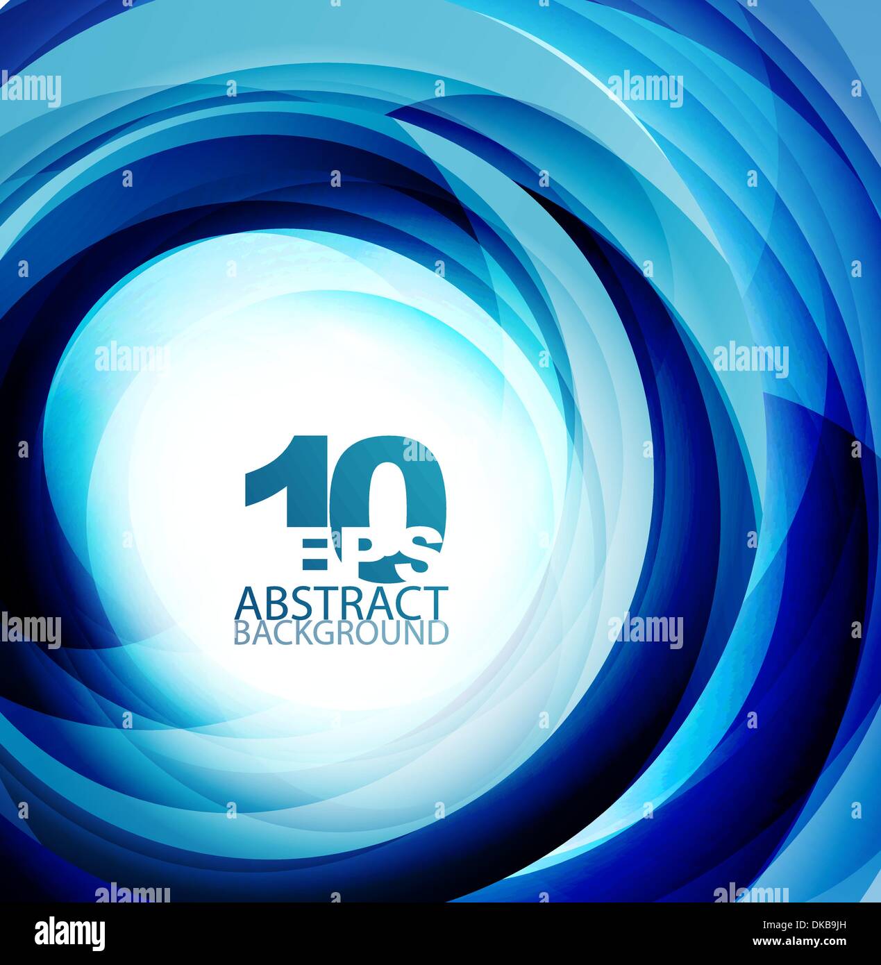 Vector abstract blue swirl shapes background Stock Vector Image & Art ...