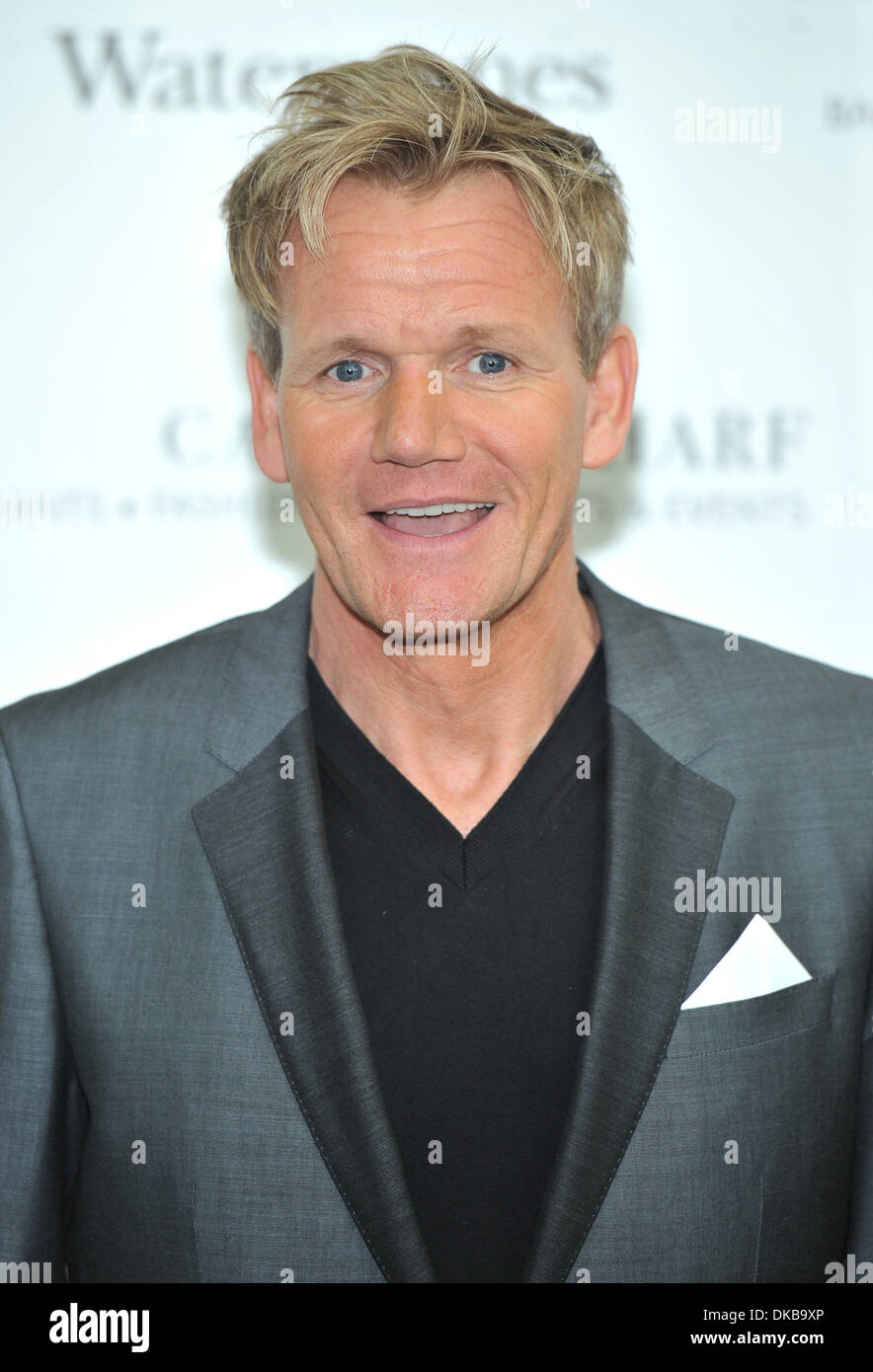 Gordon Ramsay signs his book 'Gordon Ramsay's Ultimate Cookery Course ...