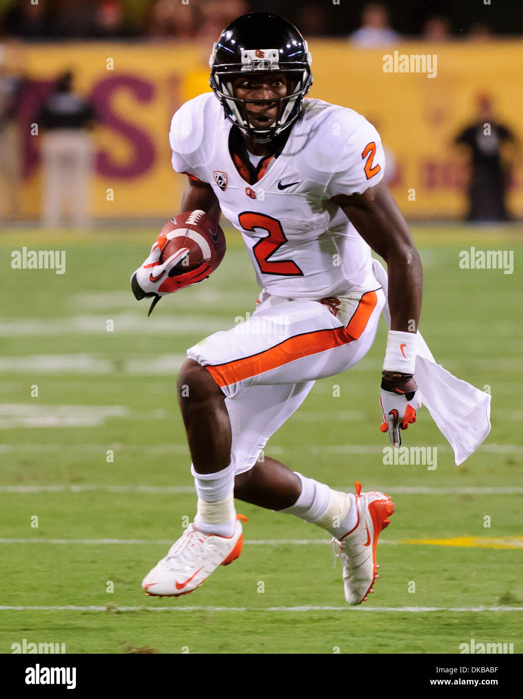 October 1, 2011: Oregon State wide receiver Markus Wheaton #2 in action ...