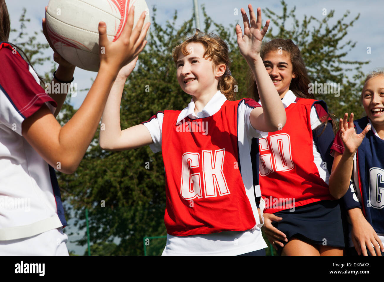 Netball hi-res stock photography and images - Alamy