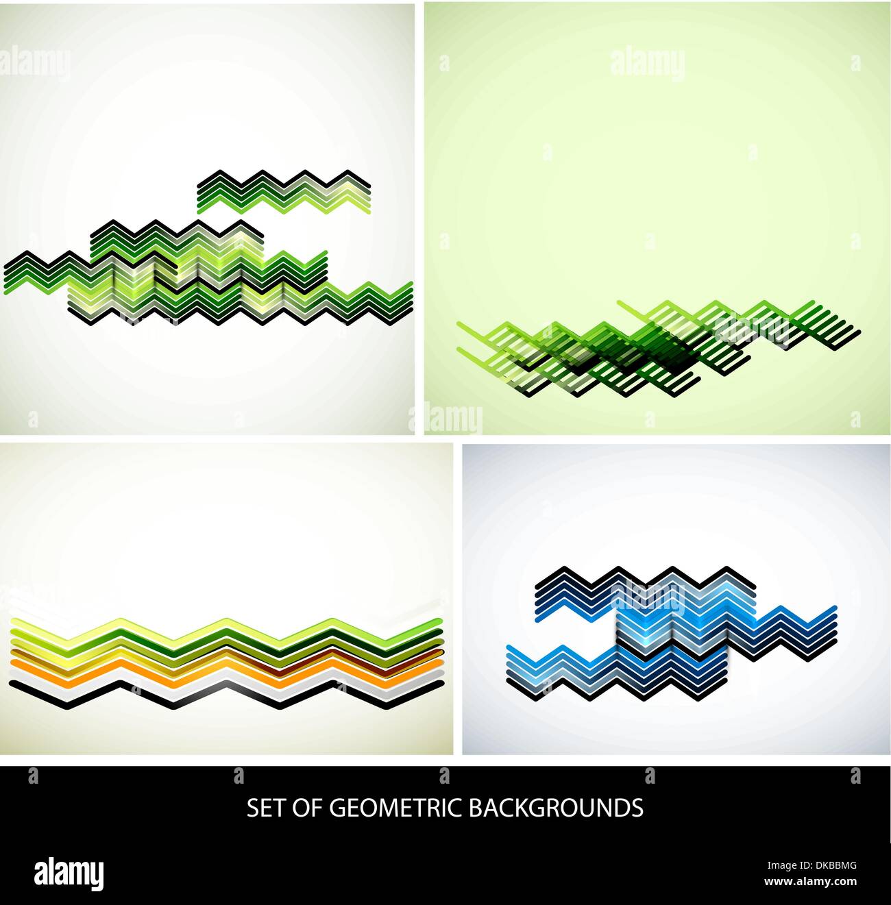 Abstract geometric design with sample text Stock Vector Image & Art - Alamy