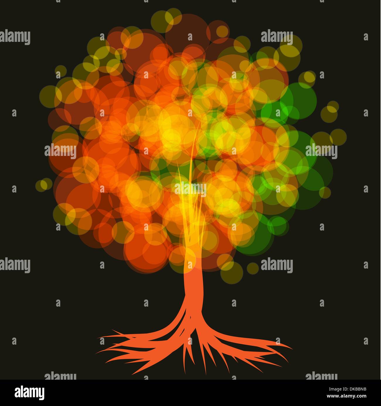 abstract tree background Stock Vector Image & Art - Alamy