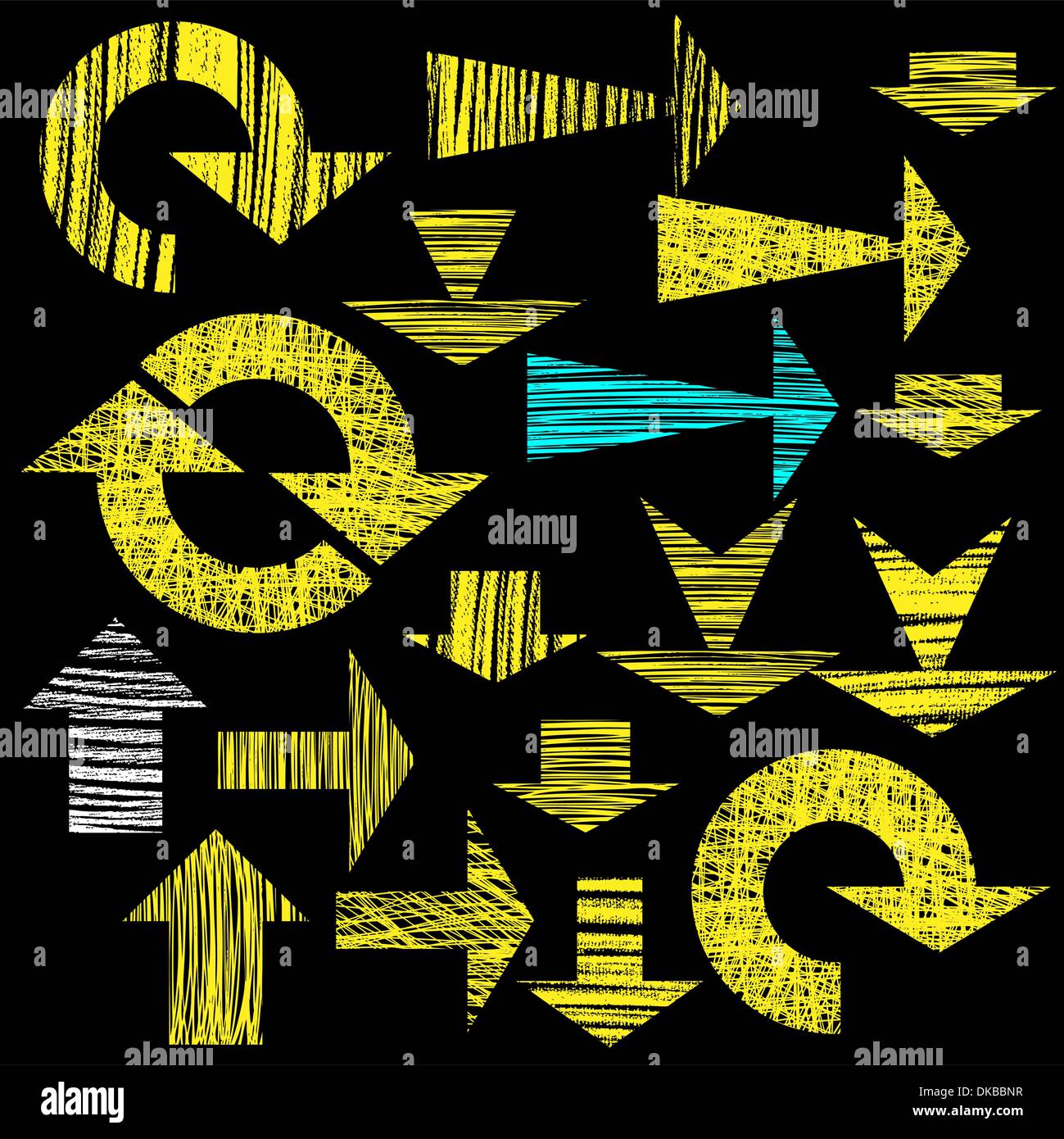 Arrow vector set Stock Vector Image & Art - Alamy