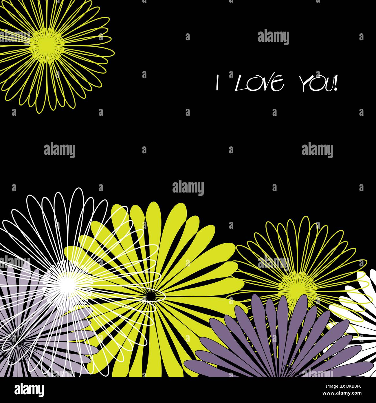 I love you background Stock Vector Image & Art - Alamy
