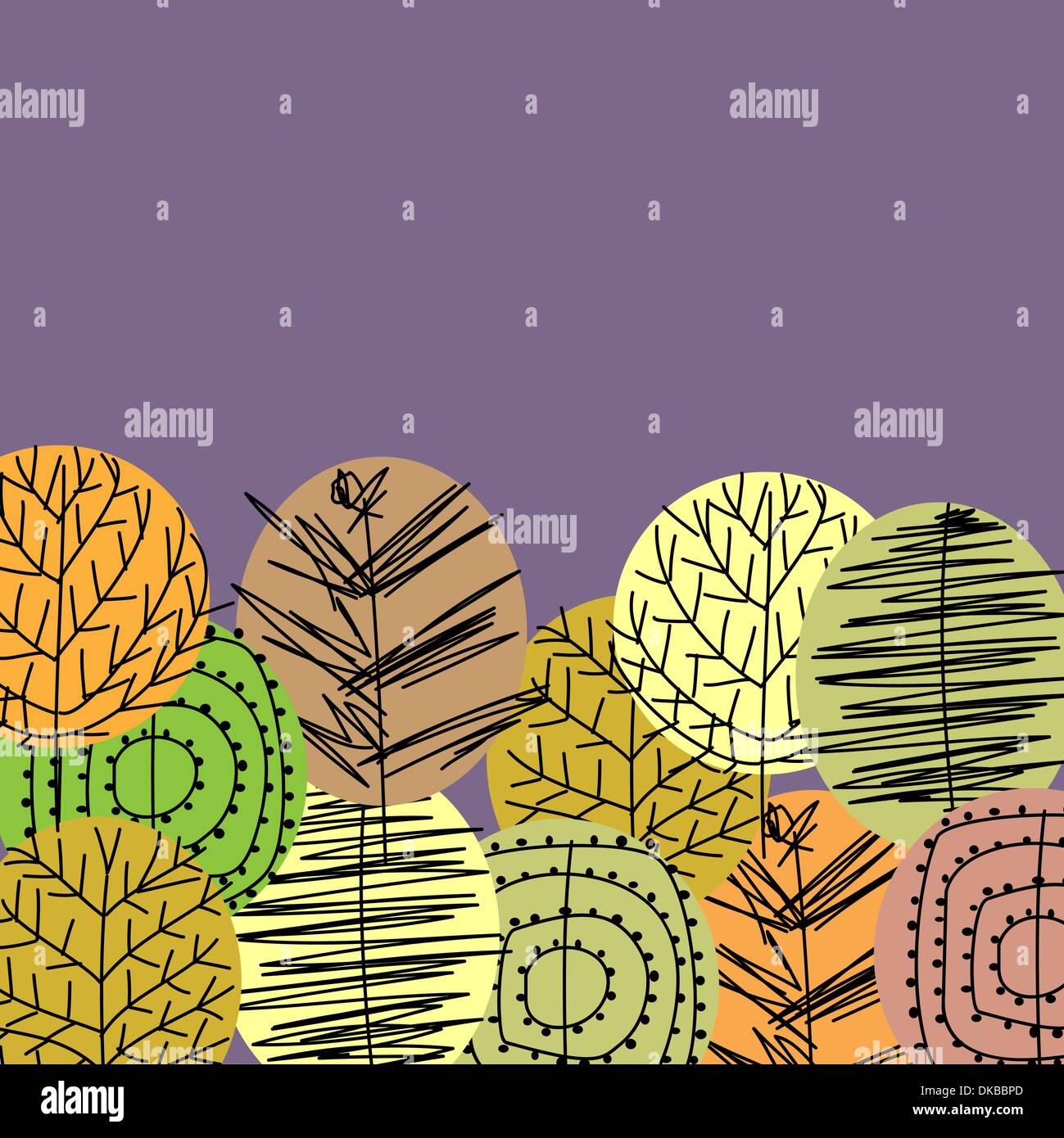 abstract tree background Stock Vector Image & Art - Alamy