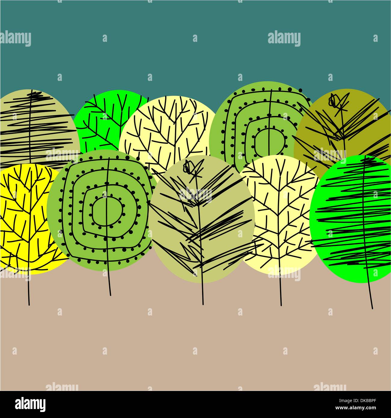 abstract tree background Stock Vector Image & Art - Alamy