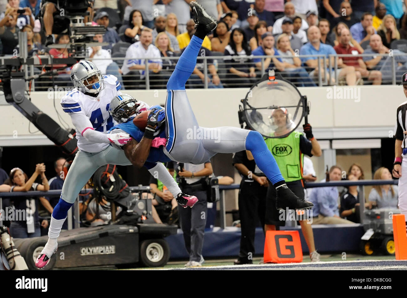Detroit lions calvin johnson touchdown hi-res stock photography and ...