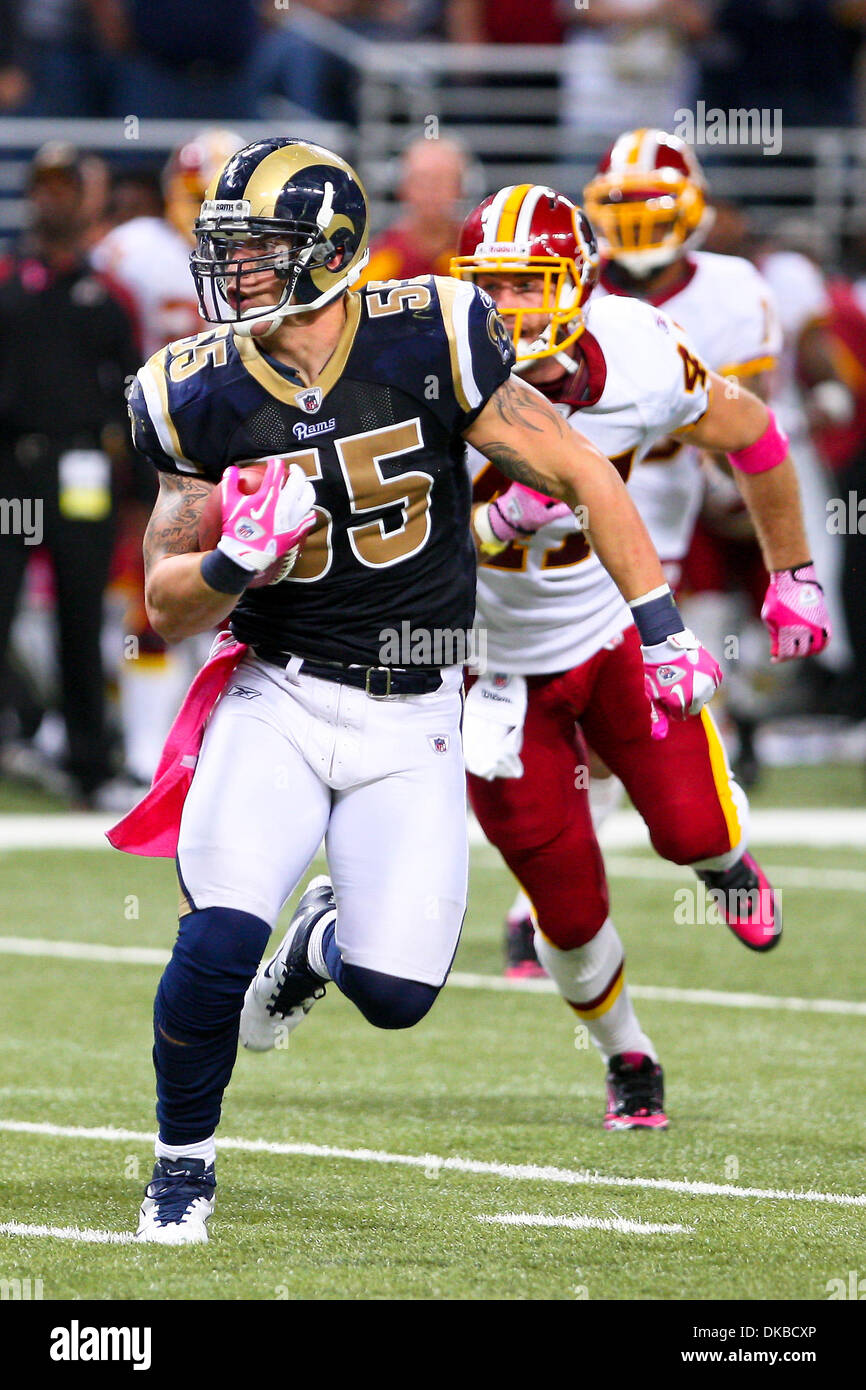 Oct. 2, 2011 - Saint Louis, Missouri, U.S - St. Louis Rams linebacker ...