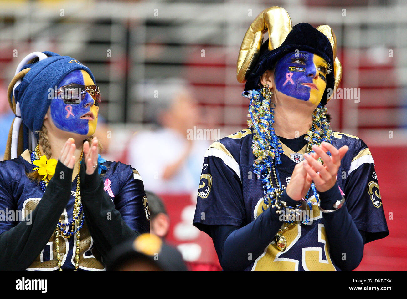 Oct. 2, 2011 - Saint Louis, Missouri, U.S - St. Louis Rams fans as seen ...