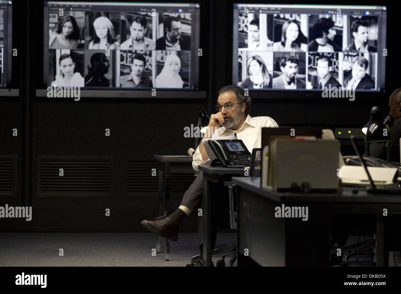 Mandy Patinkin acting in series 1 of 'Homeland' Stock Photo - Alamy