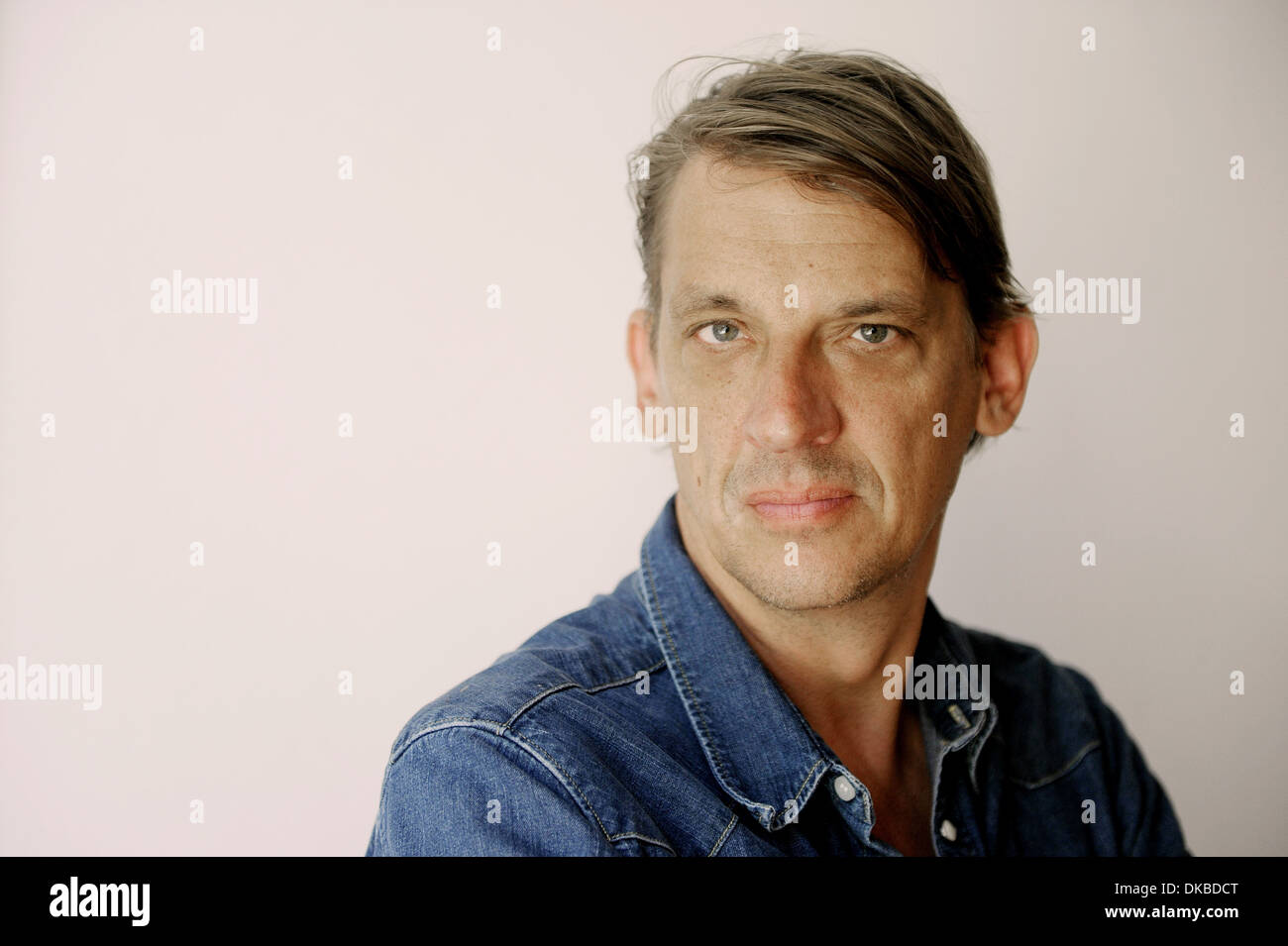 Peter Vanden Begin poses during a photocall film 'Linhas de Wellington ...