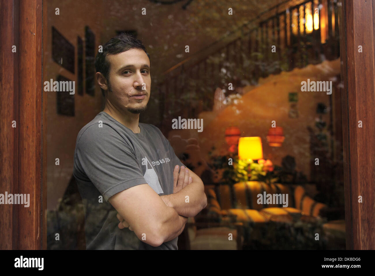 Roberto Minervini poses at a photocall movie 'Low Tide' during 69th ...