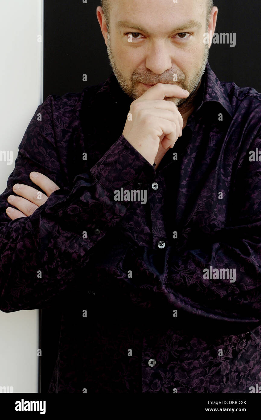 Simon Brook poses at a photcall movie 'The Tightrope' during 69th ...