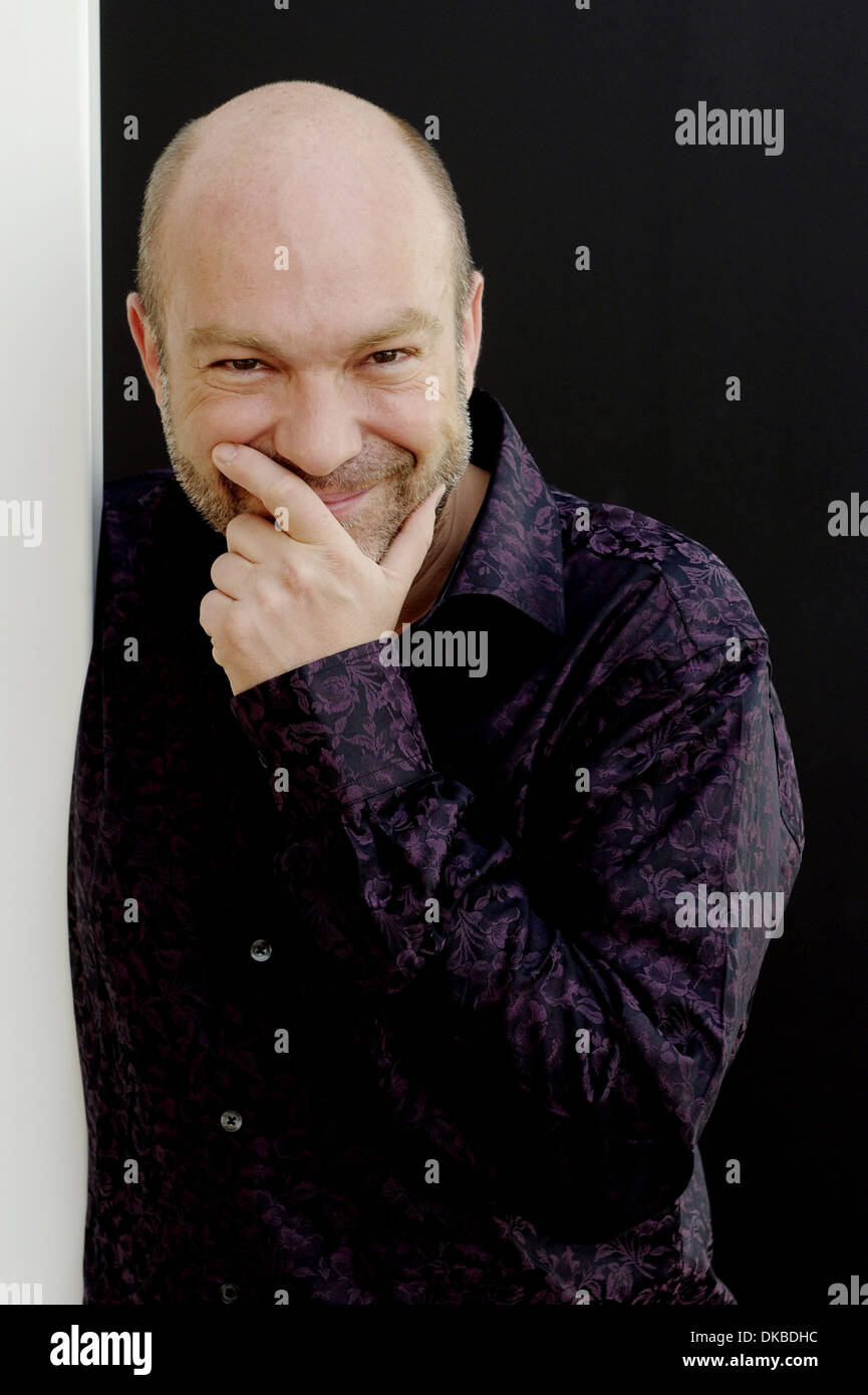 Simon Brook poses at a photcall movie 'The Tightrope' during 69th ...