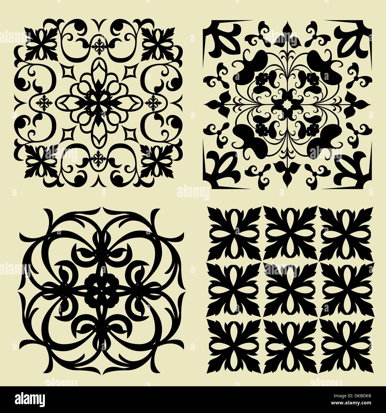 art vintage pattern background Stock Vector Image & Art - Alamy