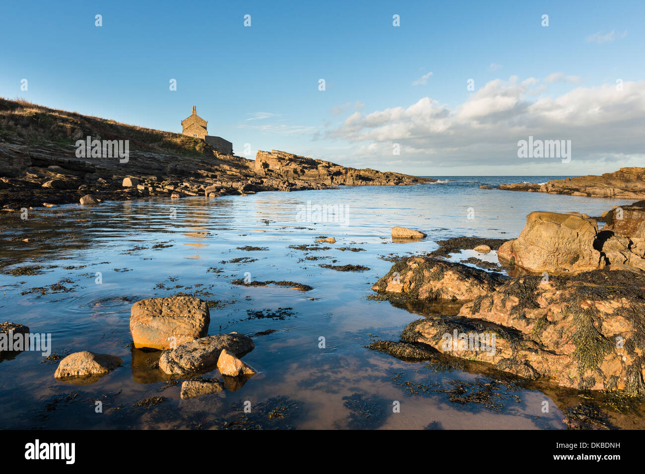 The Bathing House at Howick in Northumberland Stock Photo - Alamy