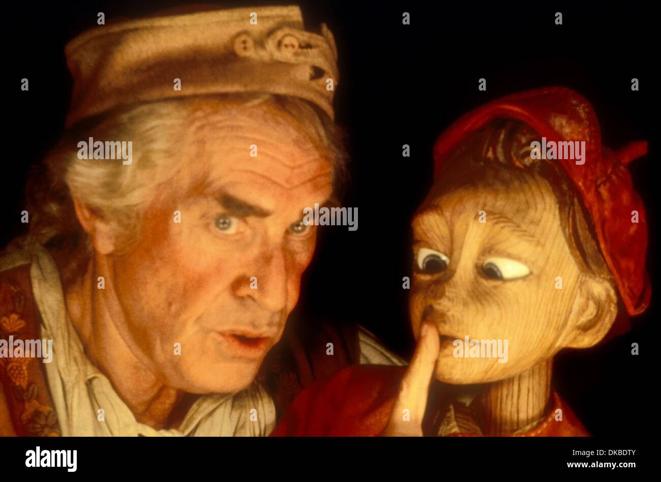 Martin Landau acting in "Picchio" directed by Steven Baron Stock Photo ...