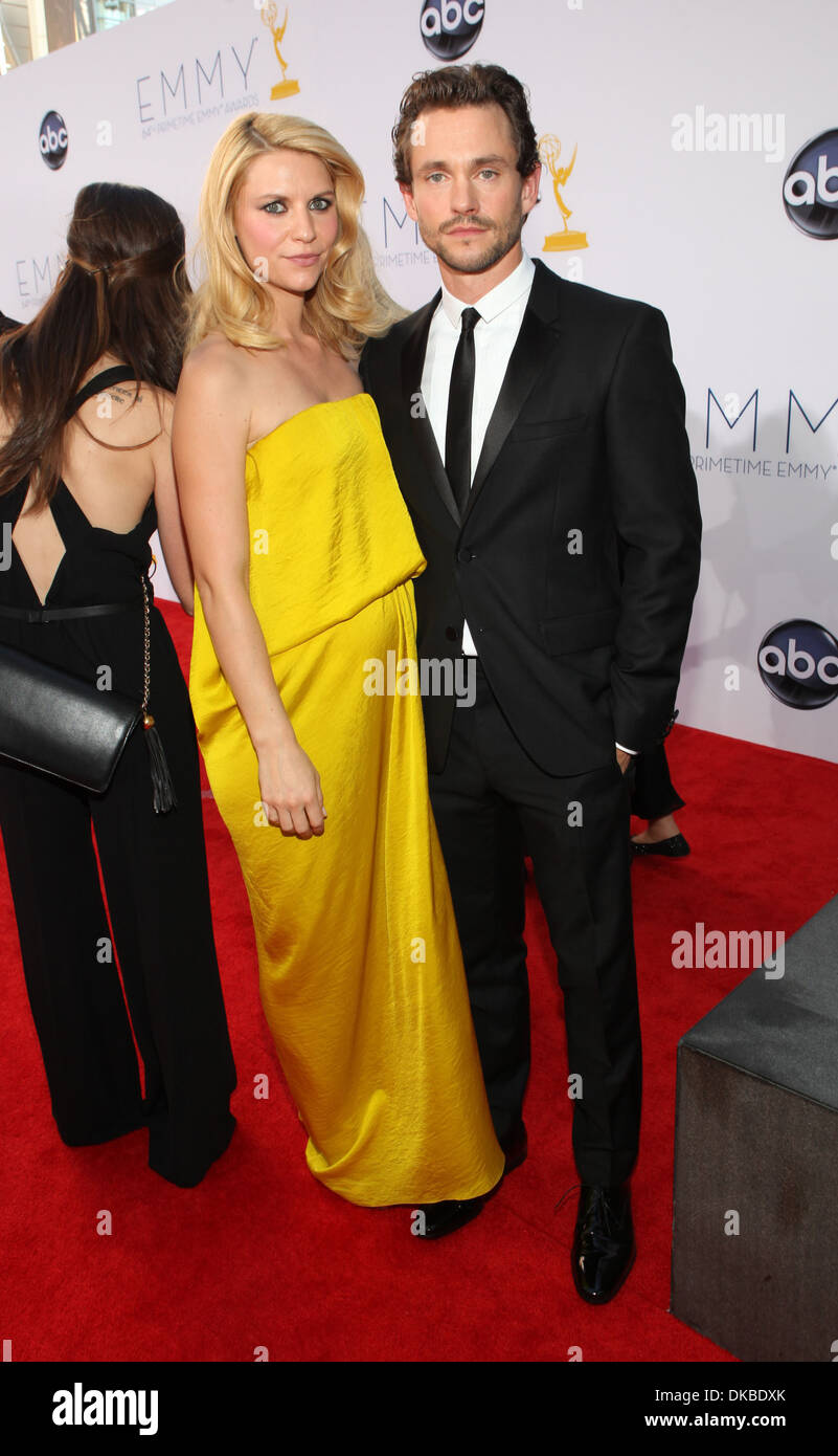 Claire Danes Hugh Dancy 64th Annual Primetime Emmy Awards held at kia ...