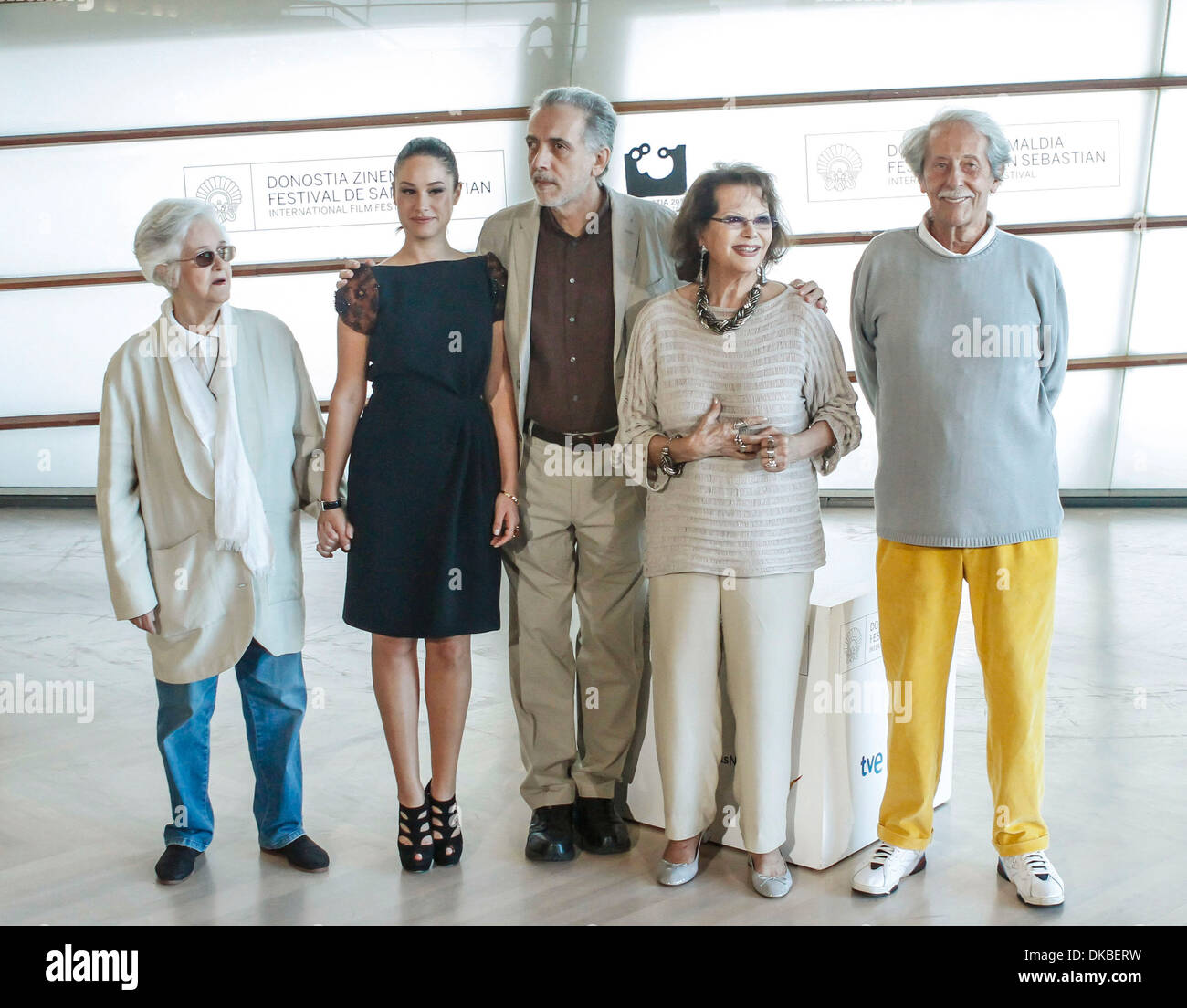 Chus Lampreave Spanish Actress Aida Folch Director Fernando Trueba ...