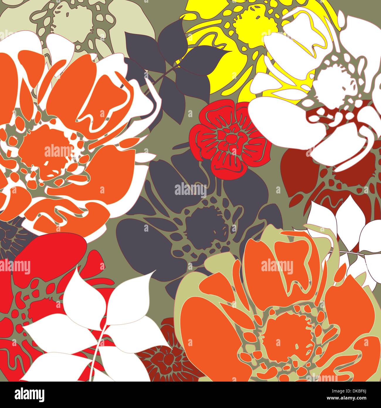 art vintage pattern background Stock Vector Image & Art - Alamy