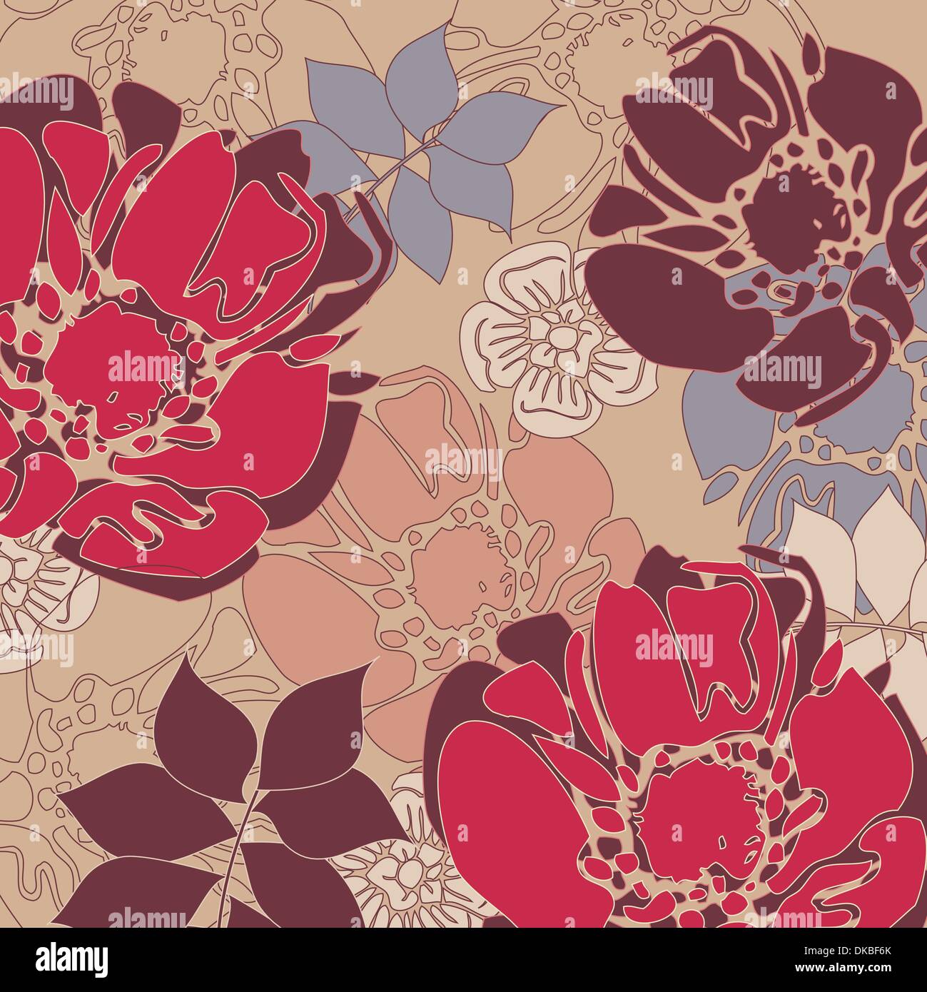 art vintage pattern background Stock Vector Image & Art - Alamy