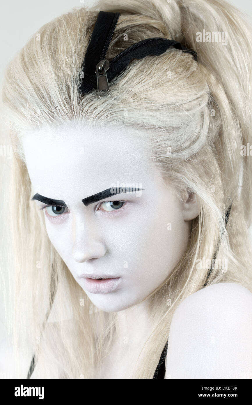 Albino And Melanistic People