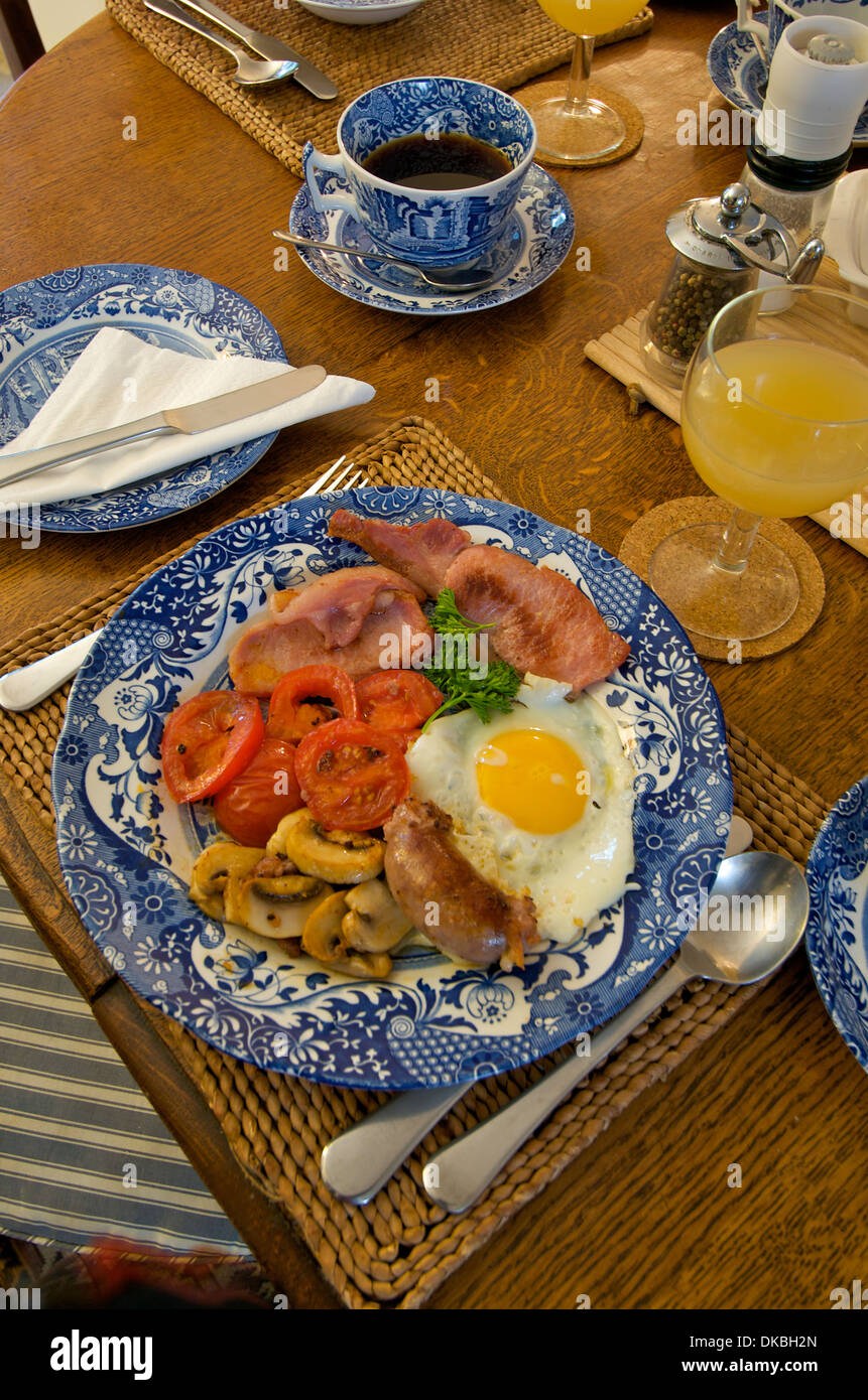 A full English breakfast Stock Photo - Alamy