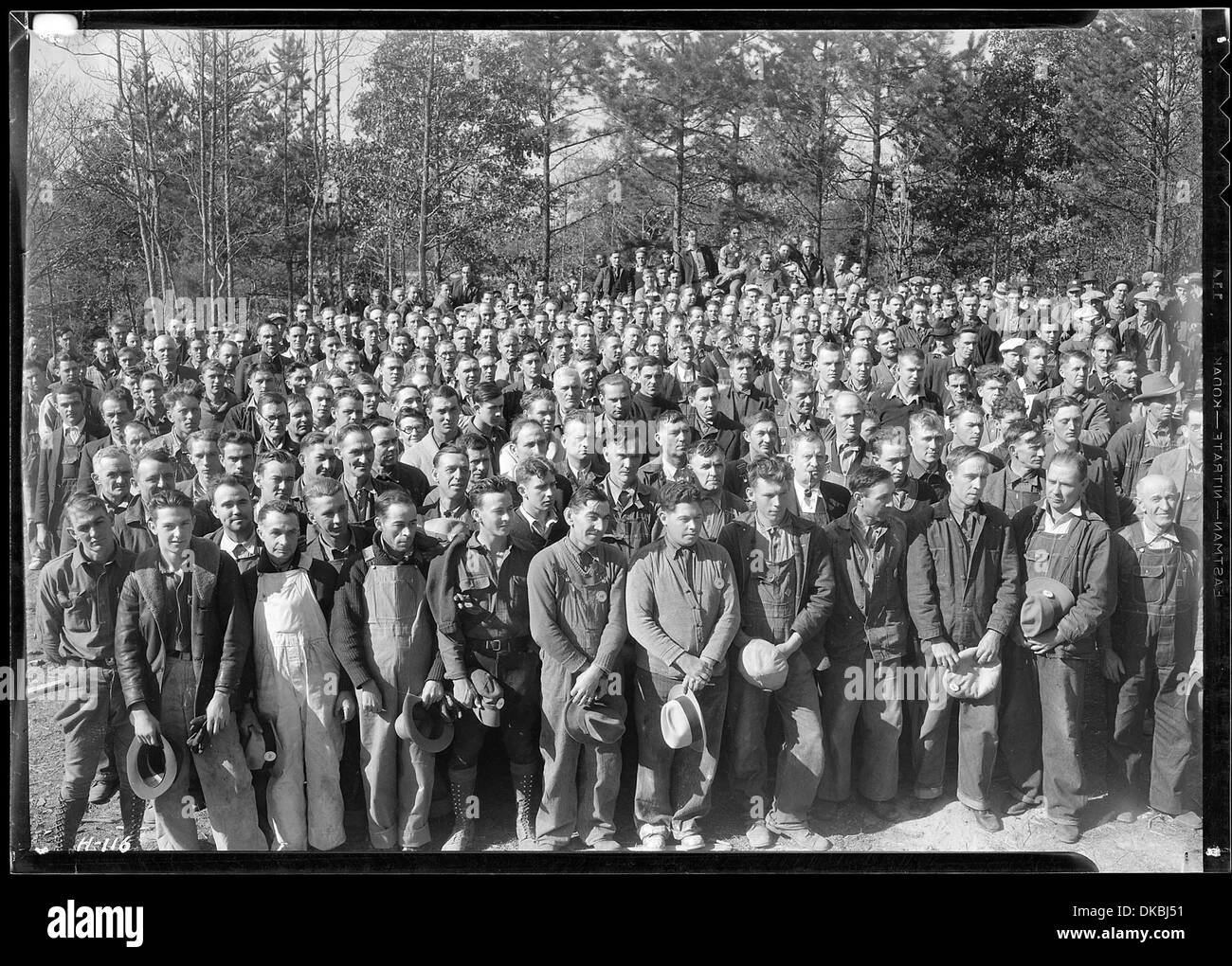 Construction workers camp Black and White Stock Photos & Images - Alamy
