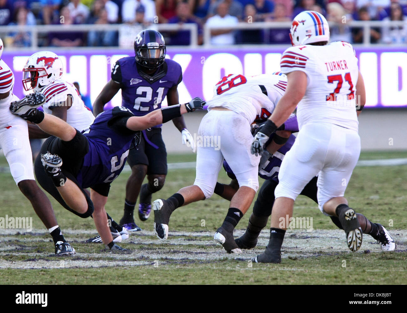 Oct. 1, 2011 - Fort Worth, Texas, United States of America - TCU Horned ...