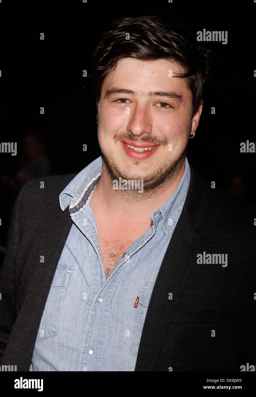 Marcus Mumford of Mumford and Sons Opening night of Off-Broadway play ...