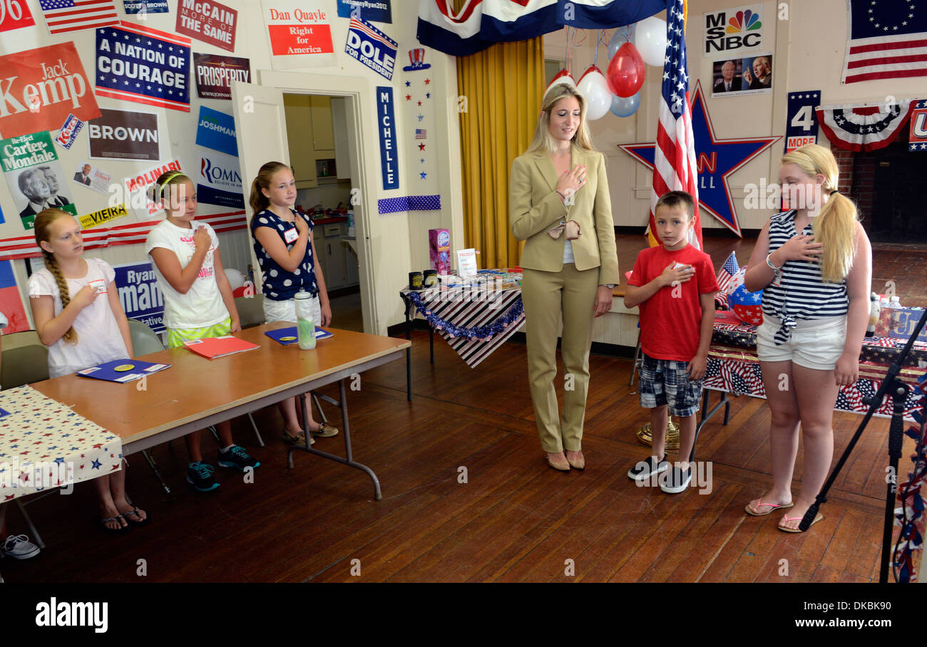 Caroline Shinkle, founder of Camp USA, non-partisan camp for middle and ...