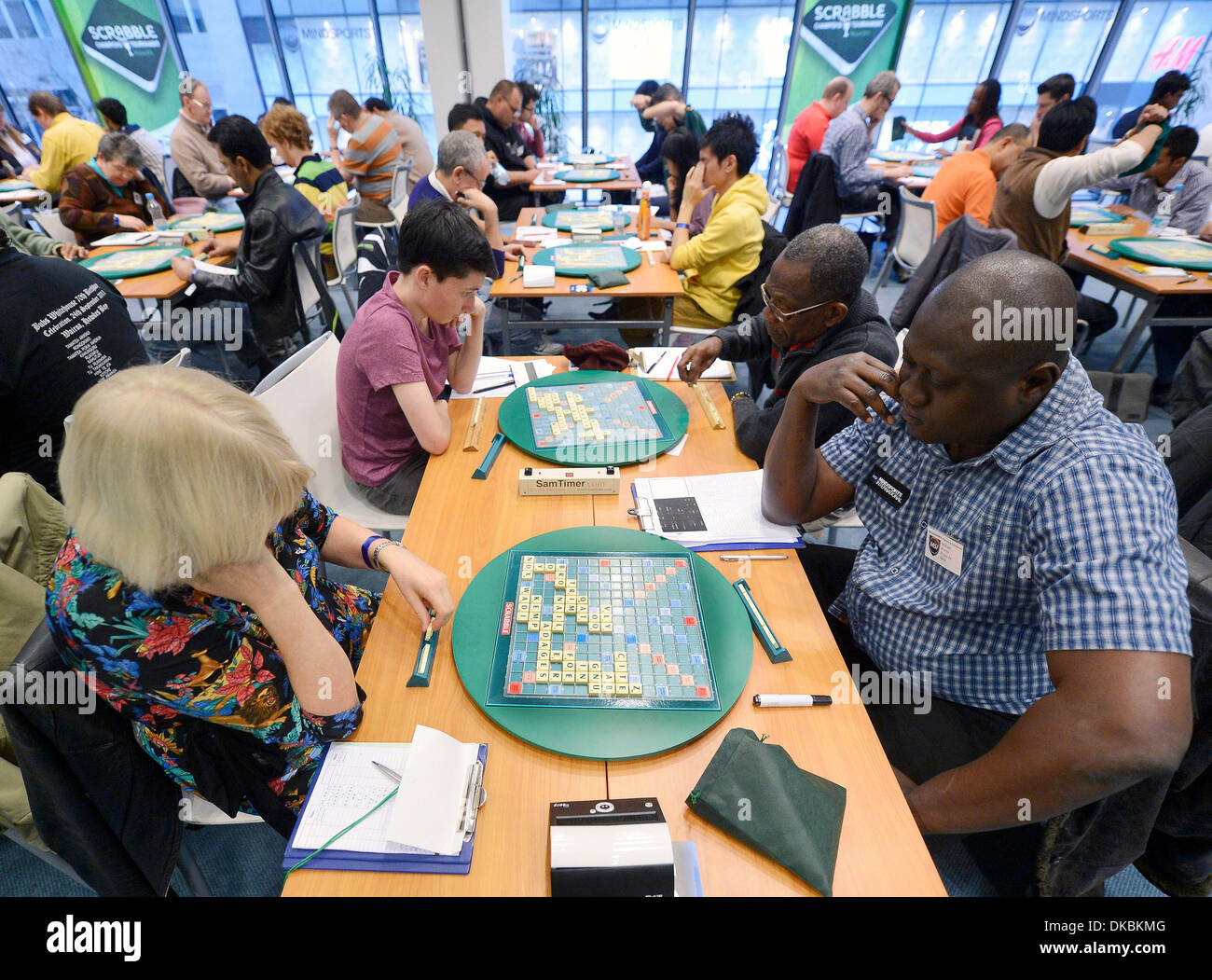 Prague, Czech Republic. 4th December 2013. The Prague Mind Sports ...