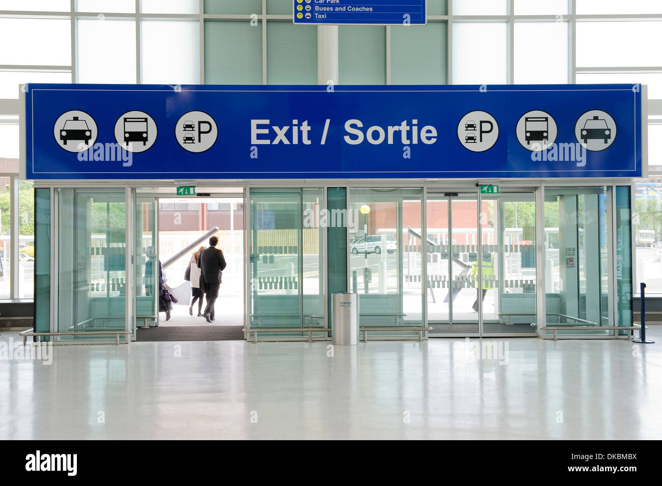 Portsmouth International Port terminal building, Hampshire, UK Stock ...
