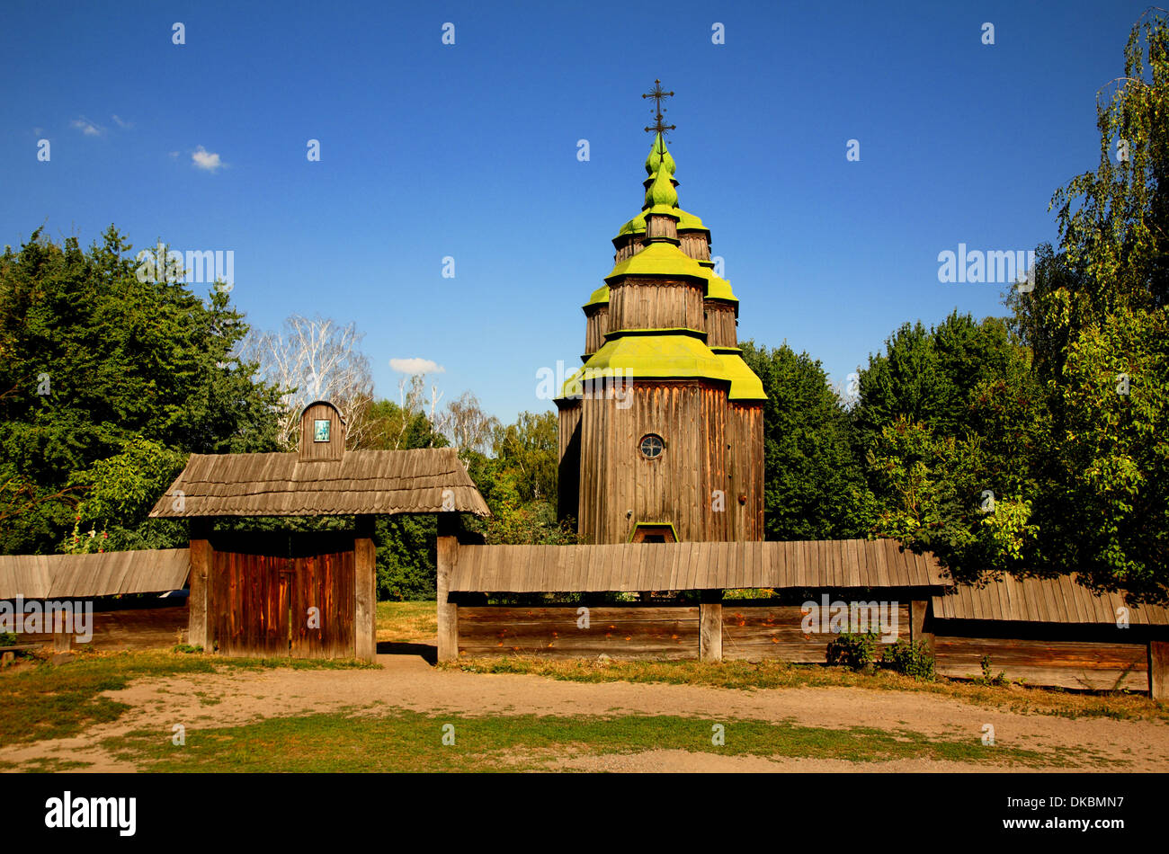 Old wooden church, Open-air museum of ukrainian architecture and ...