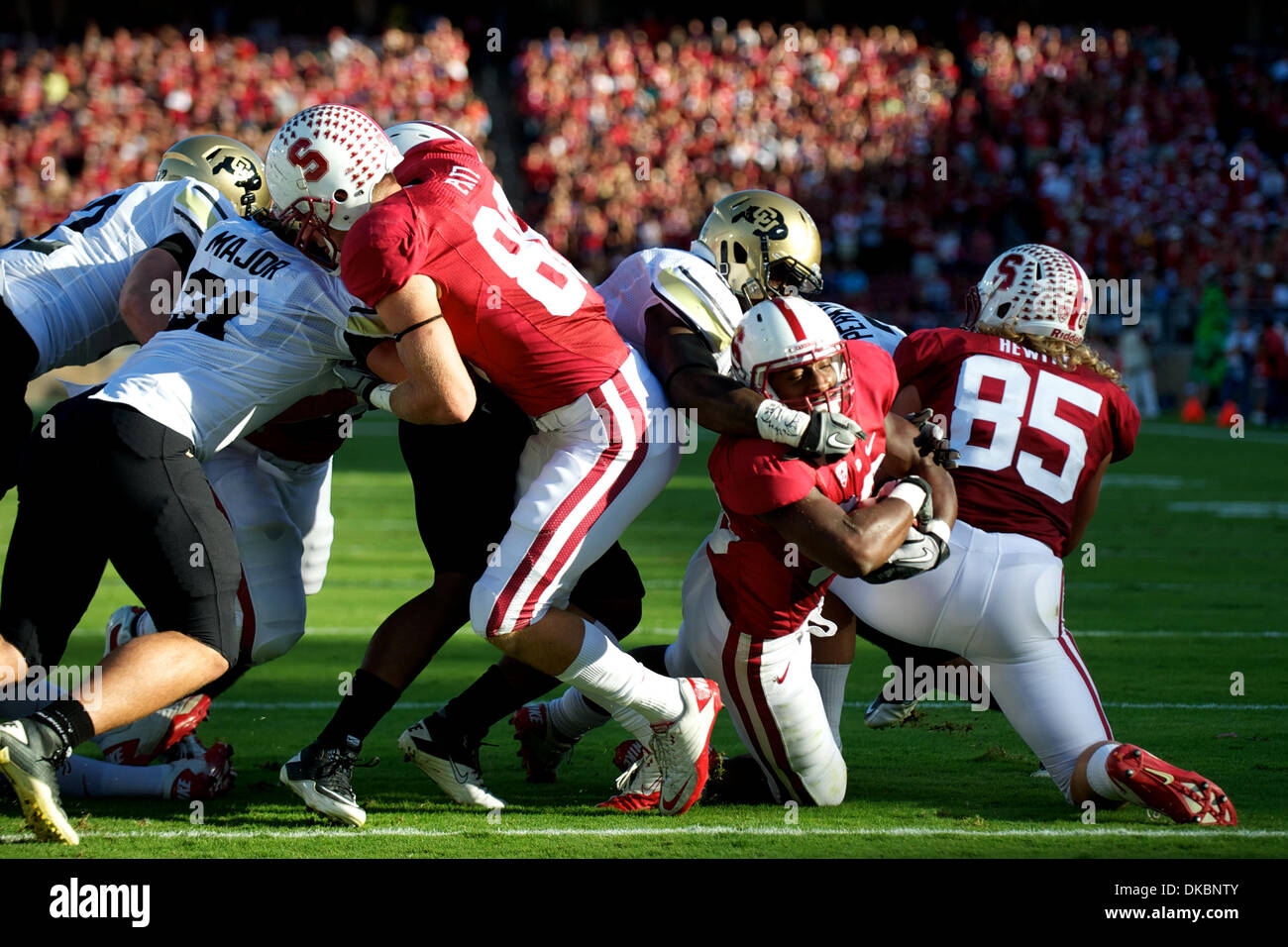 Oct. 8, 2011 - Stanford, California, U.S - Stanford running back ...