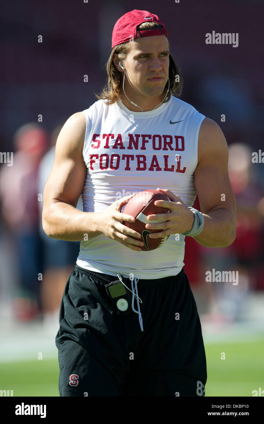 Oct. 8, 2011 - Stanford, California, U.S - Stanford tight end Coby ...