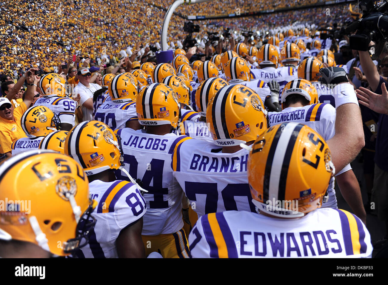 Lsu tiger stadium field hi-res stock photography and images - Alamy