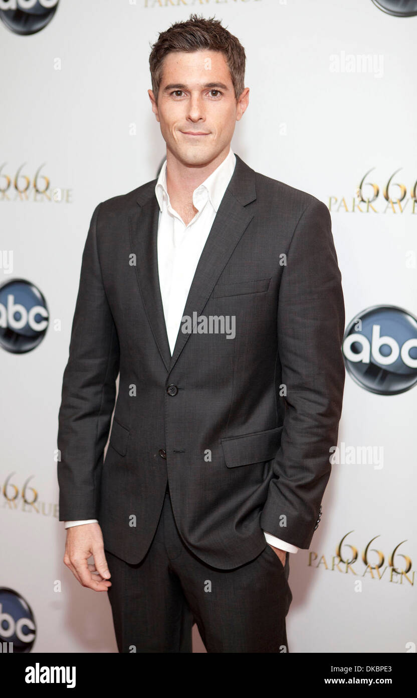 David Annable '666 Park Avenue' series premiere party at Crosby Street ...