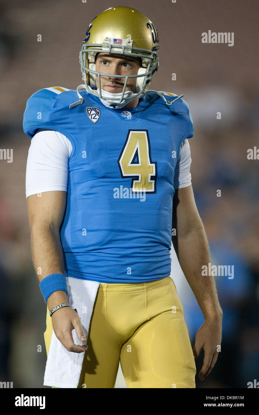 Oct. 8, 2011 - Pasadena, California, U.S - UCLA Bruins quarterback ...