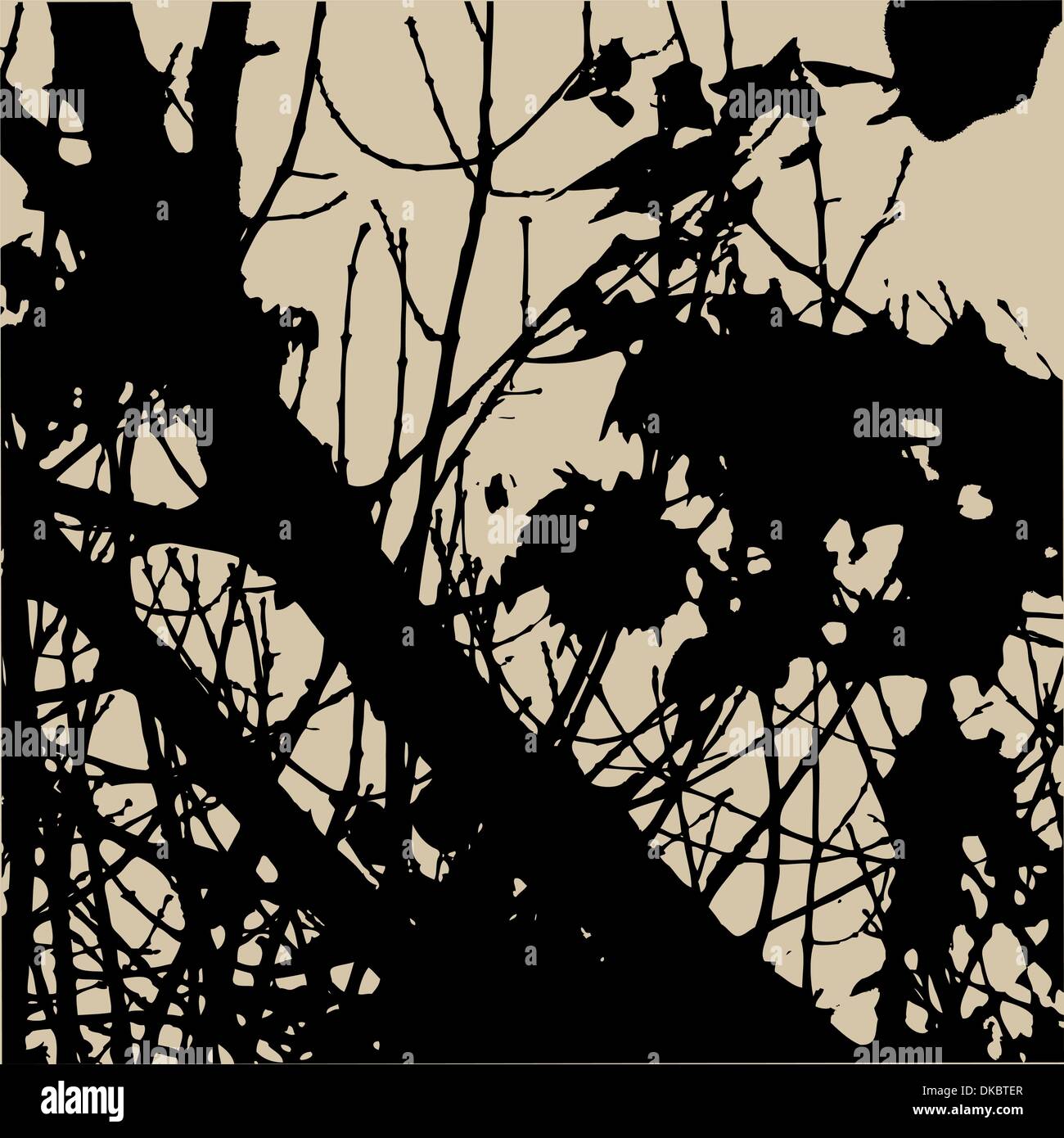 art trees background Stock Vector Image & Art - Alamy